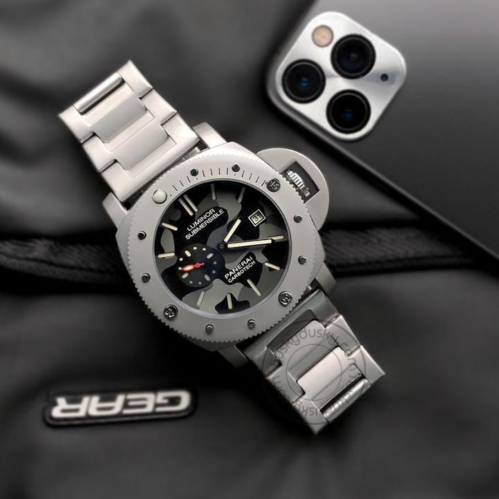 Luminor Submersible [Panerai Carbotech] Lr-111 Multi Color Dial Stainl ...